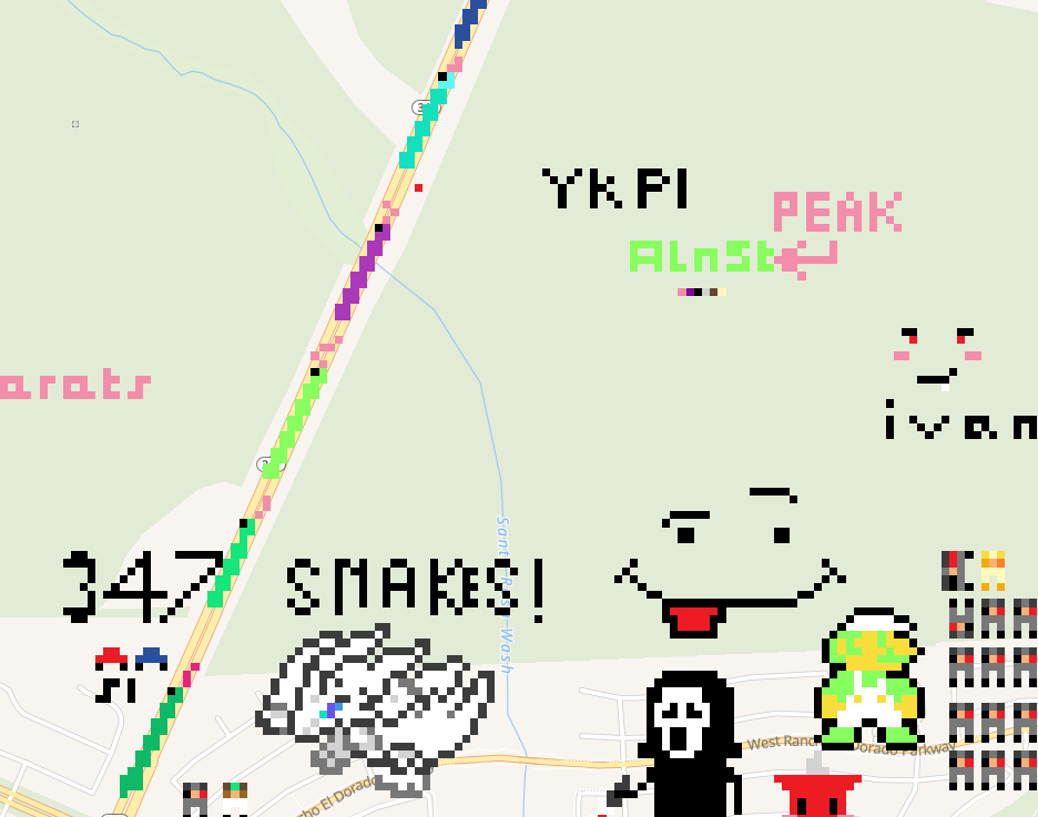 ‘I hate u 347’: Viral pixel art map turns Maricopa into meme central ...