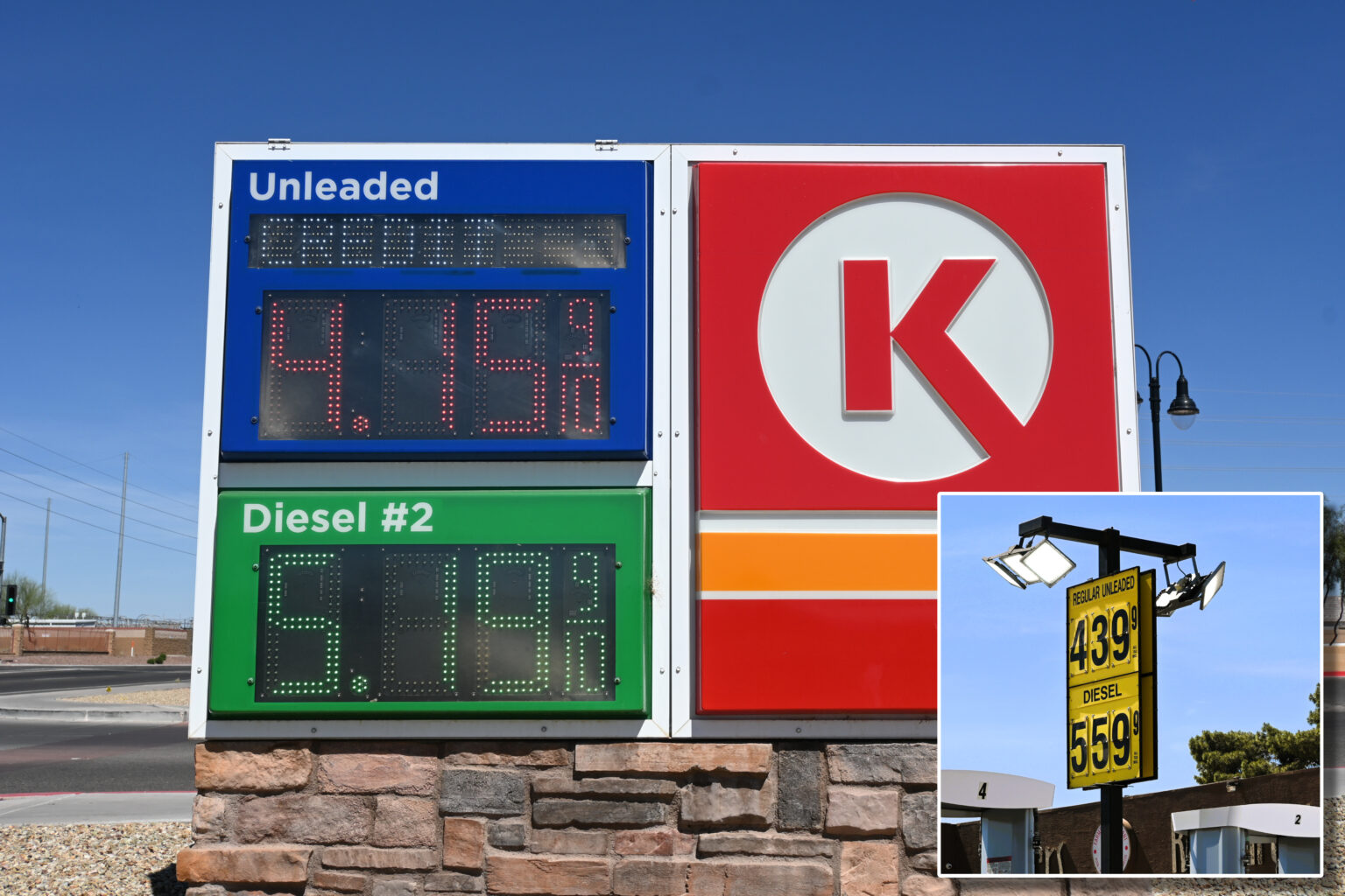 Maricopa gas prices reach $4.50 as metro average surges $1.33 in a ...